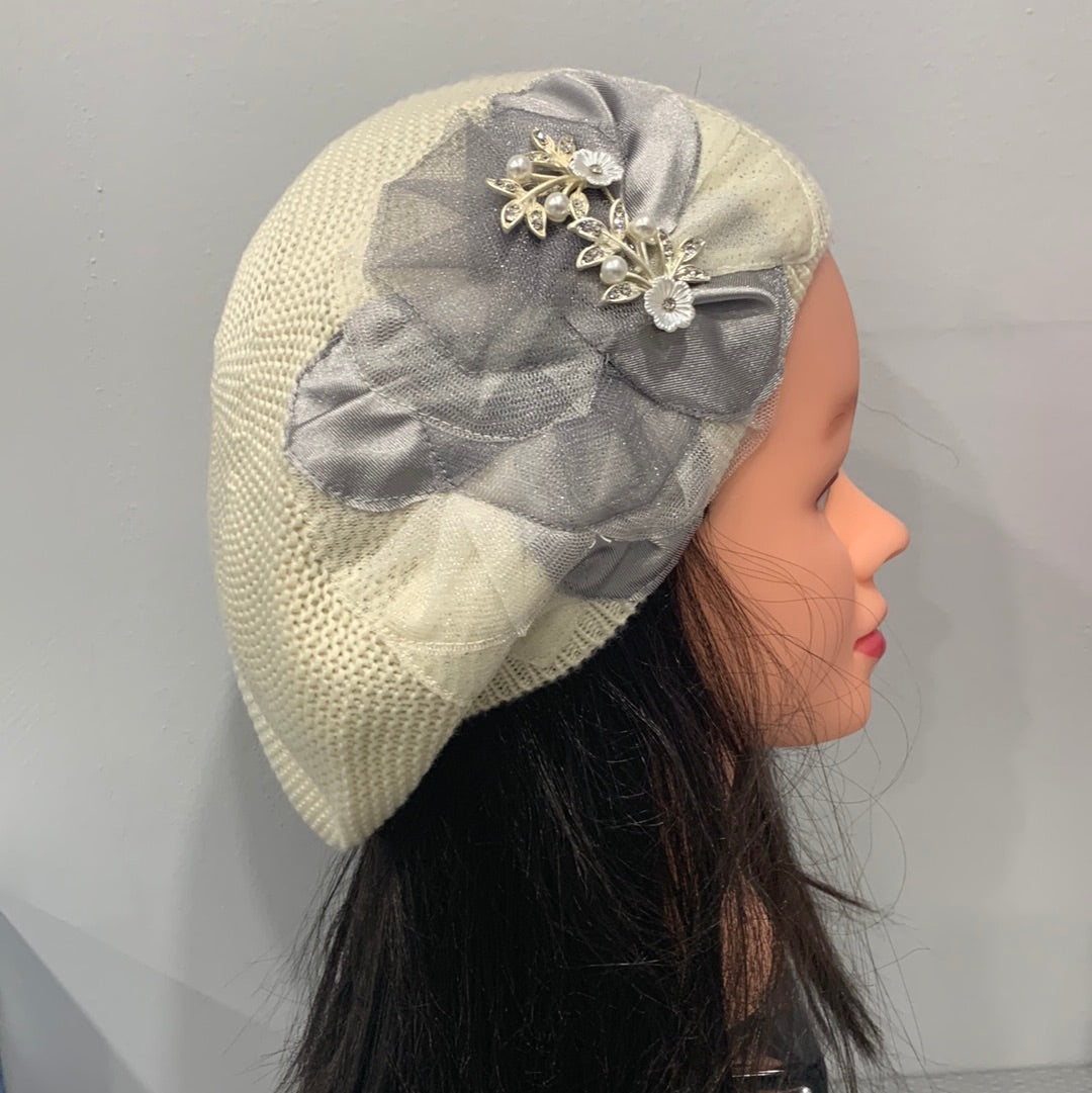 Fancy Berets with Stunning Appliqués – Eishes Chayil Tichels